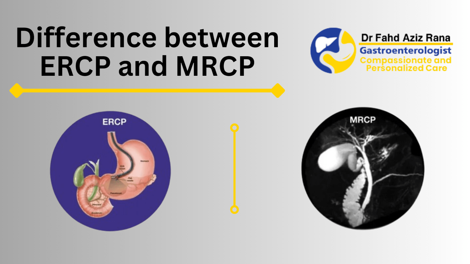 Difference between ERCP and MRCP | ERCP Lahore